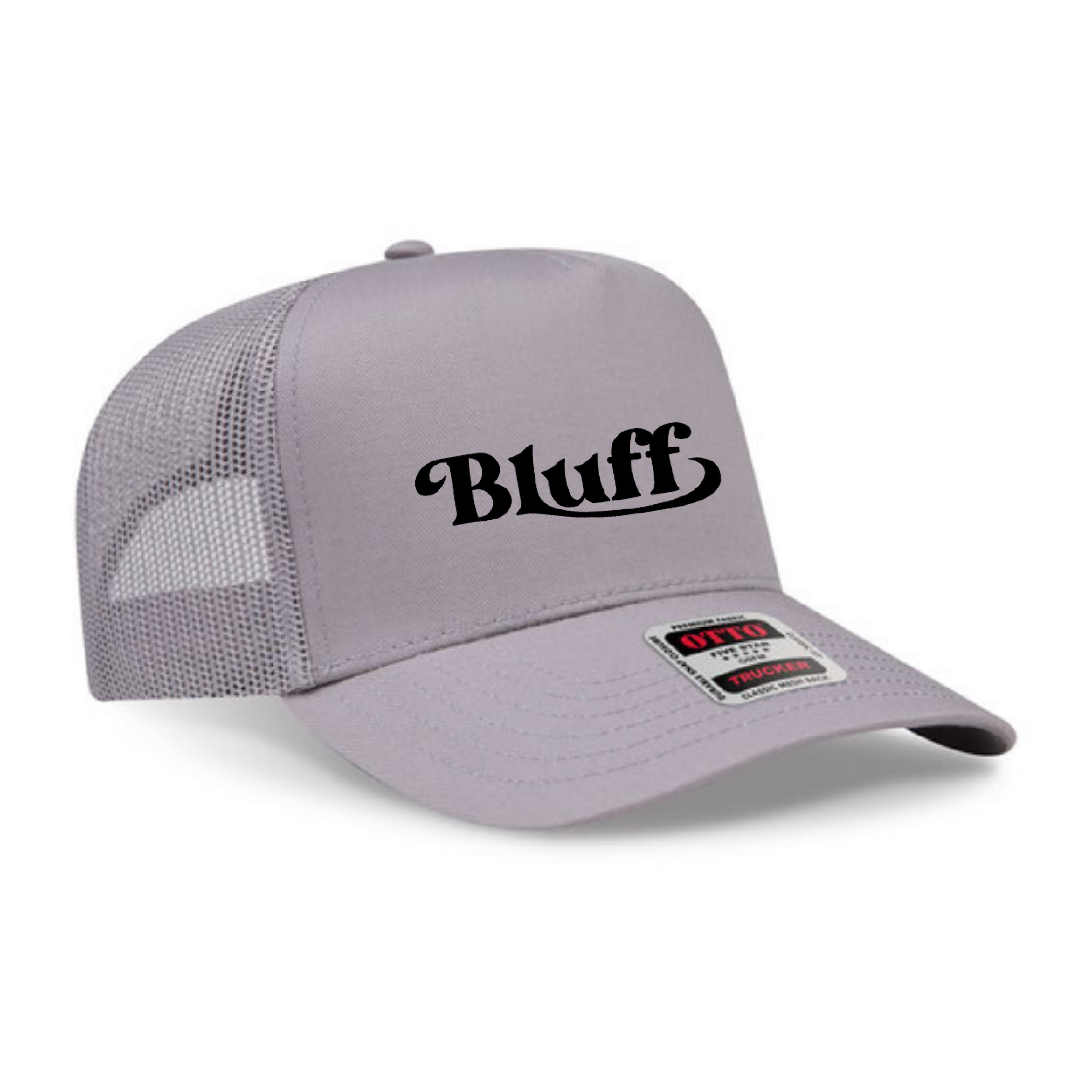 Trucker Hat - Grey Bluff – Got Bluff